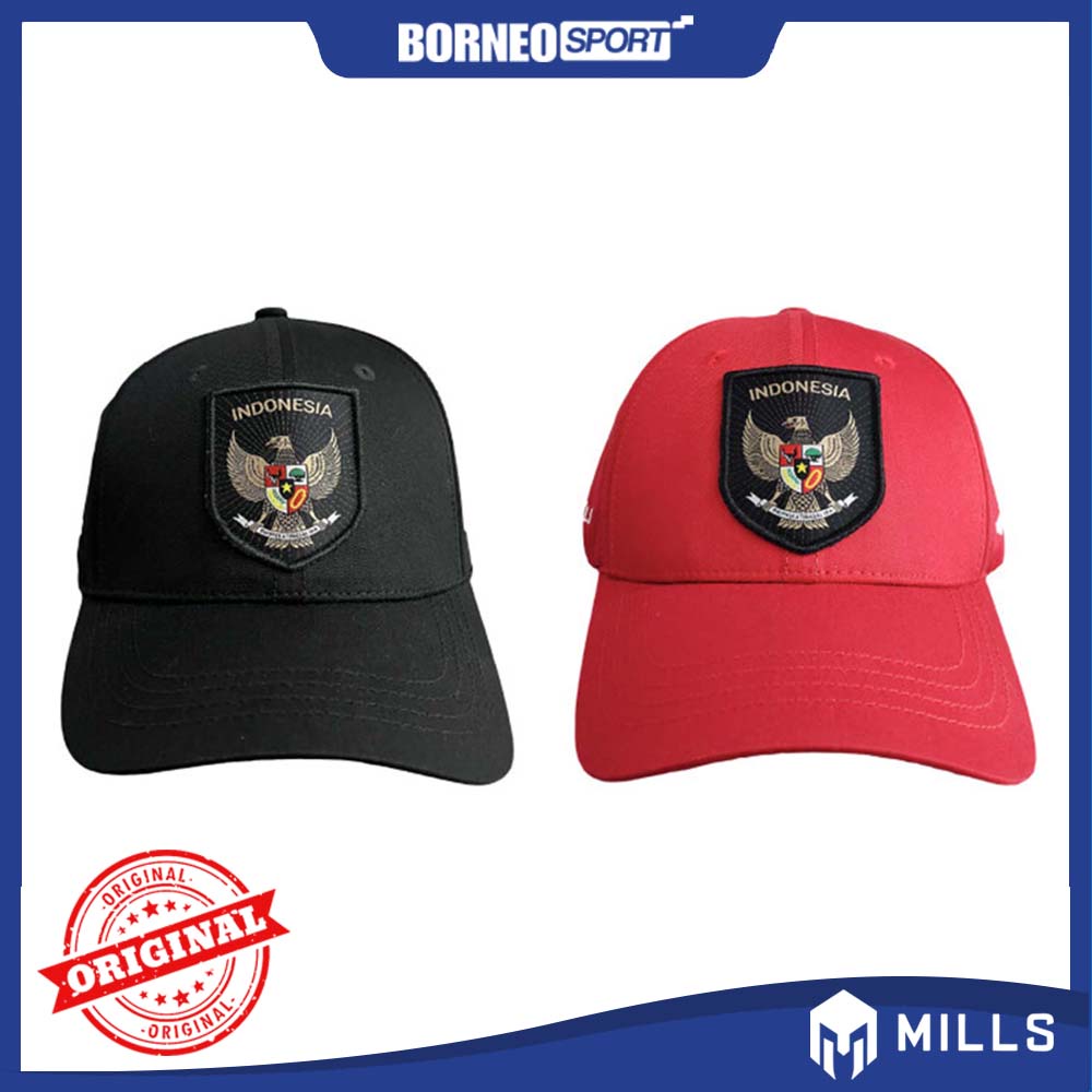 Jual TOPI MILLS INDONESIA CAP A4 4019INA / TOPI MILLS OIRIGINAL ...