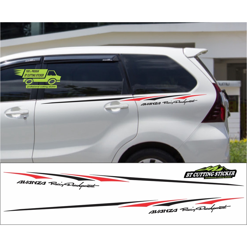 Jual stiker mobil avanza stiker toyota avanza stiker minimalis avanza ...