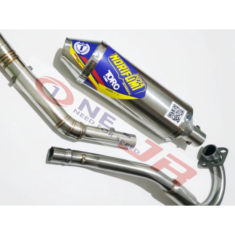 Jual KNALPOT RACING NORIFUMI TORC CRF 150 L & KLX 150 BF NEW OLD ...