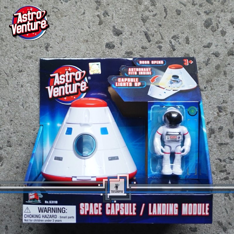 Jual Astro Venture Space Capsule Landing Module Figure Mainan Luar ...