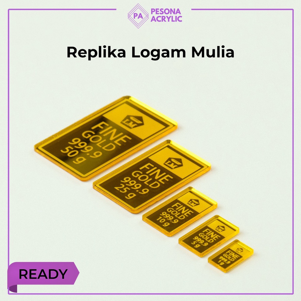 Jual REPLIKA LOGAM MULIA / REPLIKA EMAS / ACCESORIS RINGBOX /FRAME ...