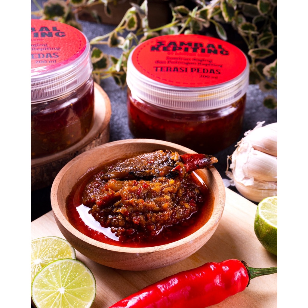 Jual SAMBAL KEPITING Special khas Lemu (Terasi Pedas) | Shopee Indonesia