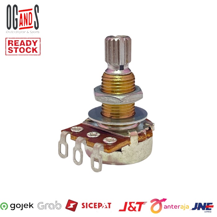 Jual Potensio Pot Potensiometer Gitar Atau Bass Merk A-Plus Dengan ...