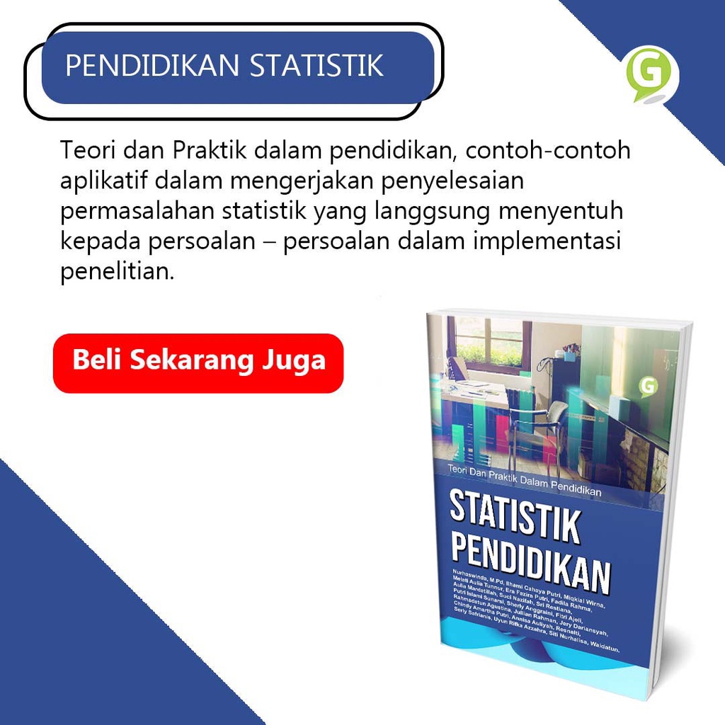 Jual Buku Jago - Statistik Pendidikan (Teori Dan Praktik Dalam ...
