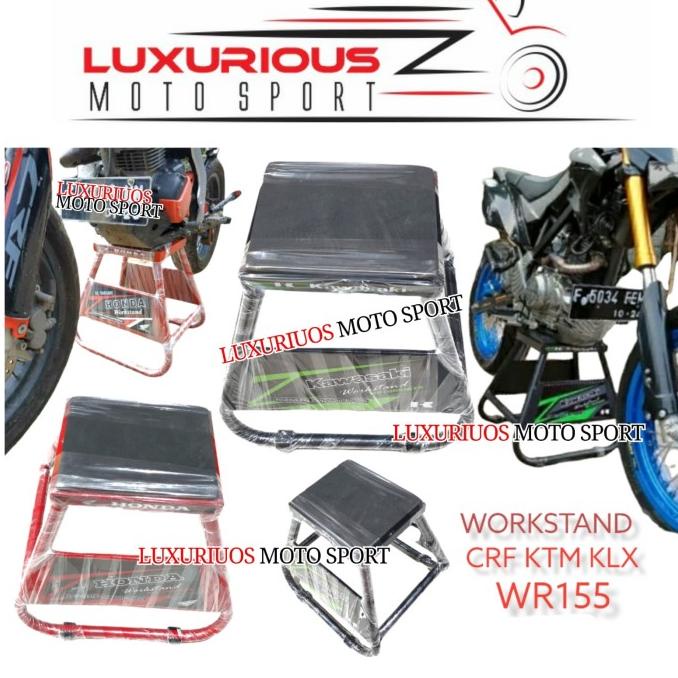 Jual Workstand Trail Supermoto Paddock Klx Work Stand Crf Ktm Wr155R ...