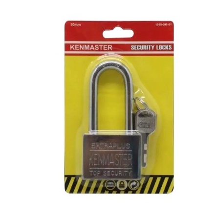 Jual KENMASTER Gembok PANJANG 50 mm rumah pintu sepeda besi | Shopee ...