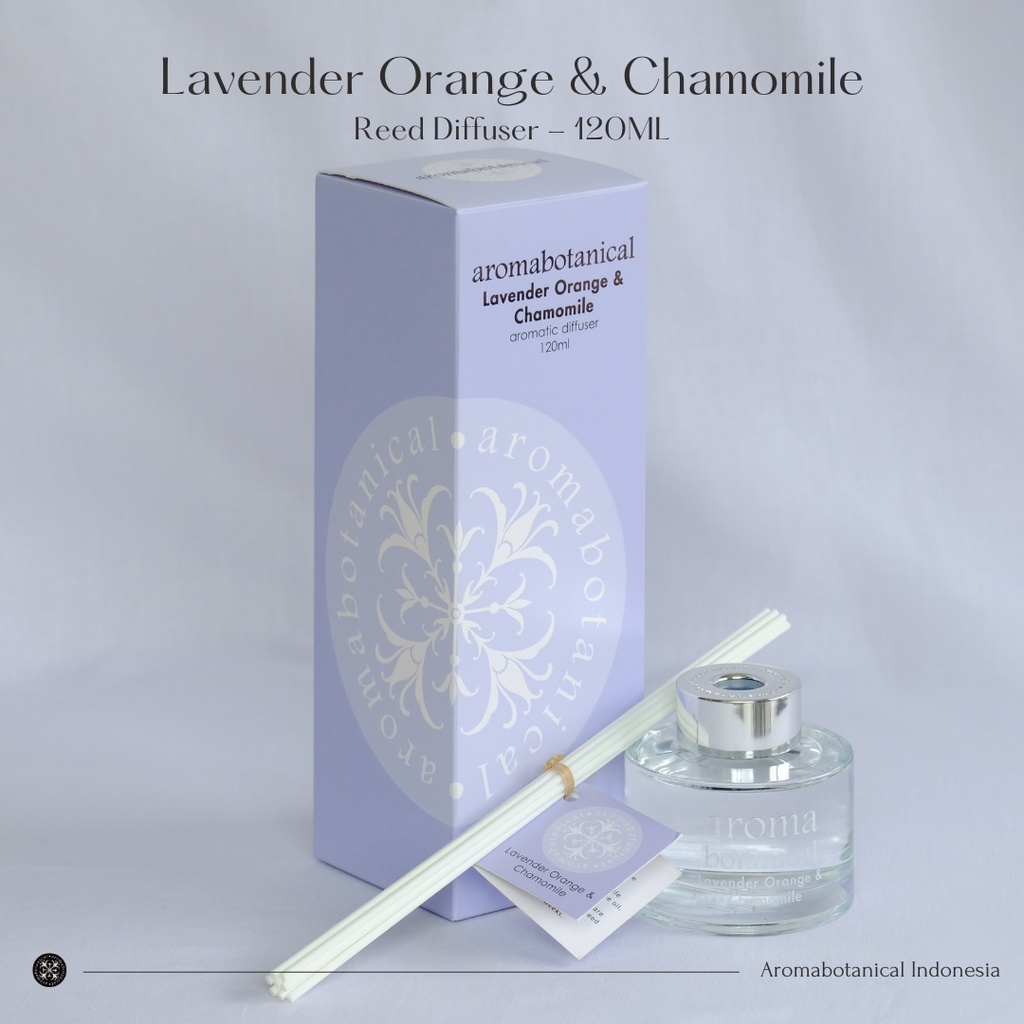 Jual Lavender Orange & Chamomile - Reed Diffuser 120ml | Shopee Indonesia