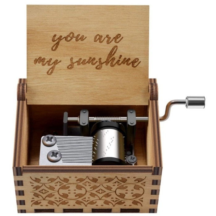 Jual Kotak Musik Music Box You Are My Sunshine / Kotak Musik You Are My ...
