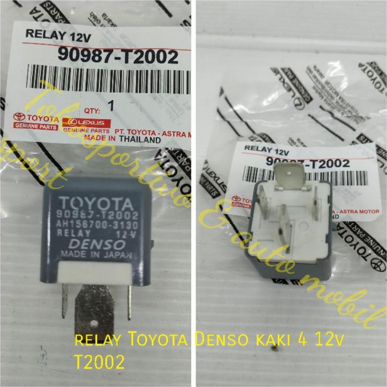 Jual Disk0N Relay Rellay Headlamp Toyota Kaki 4 12V 90987-T2002 Innova ...