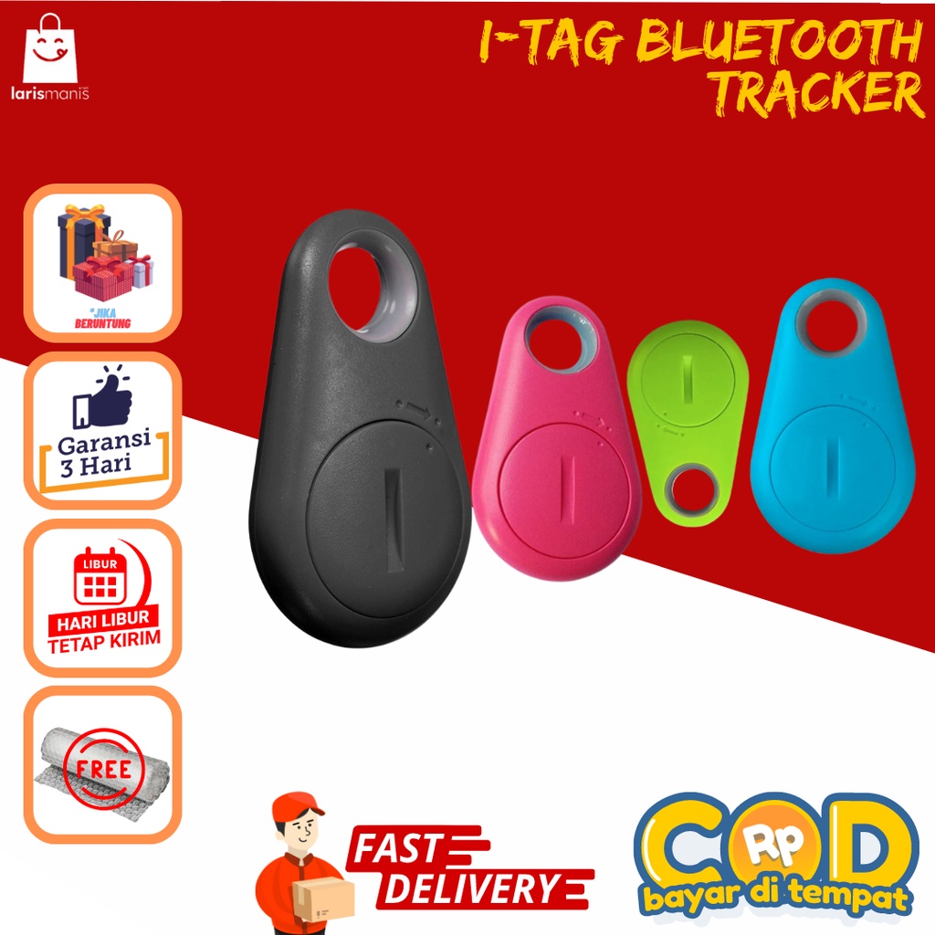 Jual Itag Smart Bluetooth Tracker / Alarm Anti Hilang / Gantungan Kunci ...