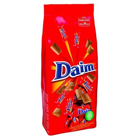 Jual DAIM MINIS CHOCOLATE TRAVEL PACK 280gr isi 39pcs | Shopee Indonesia