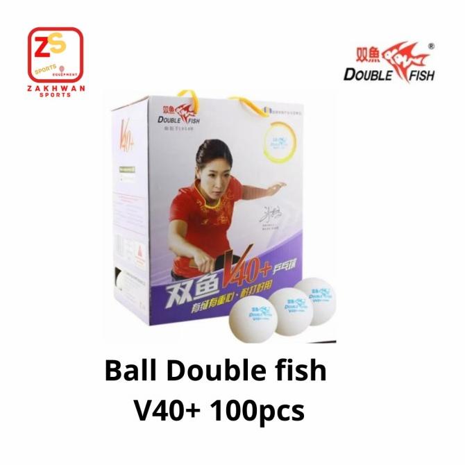 Jual Bola Double Fish V40+ 100Pcs | Shopee Indonesia
