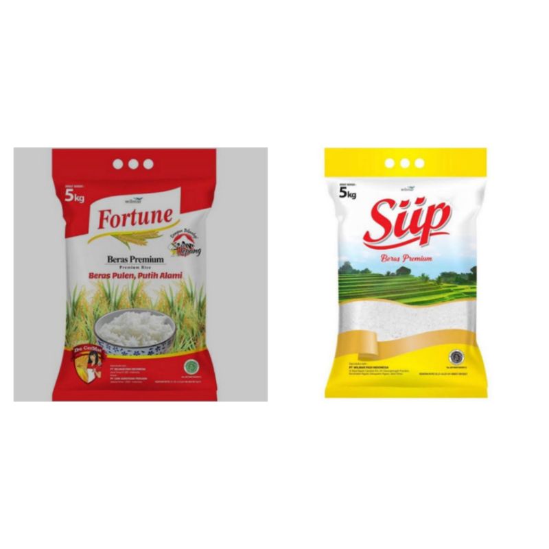 Jual Beras Premium 5 kg Siip/Fortune/Sania/Raja Ultima | Shopee Indonesia
