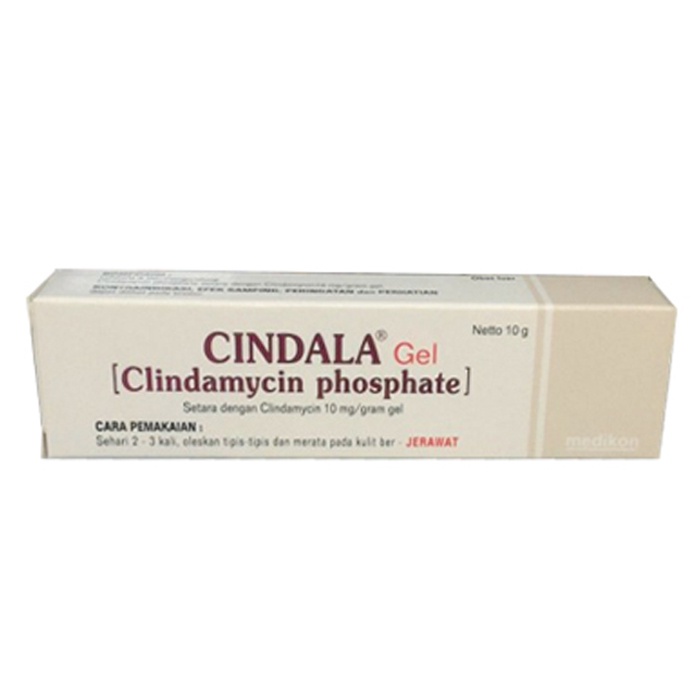 Jual CINDALA GEL 10 GR / CLINDAMYCIN / JERAWAT / ACNE | Shopee Indonesia