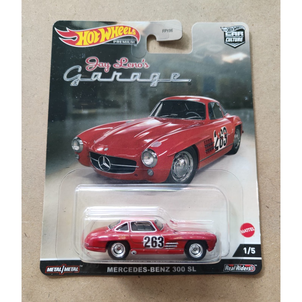 Jual HOT WHEELS PREMIUM MERCEDES-BENZ 300 SL JAY LENO'S GARAGE | Shopee Indonesia