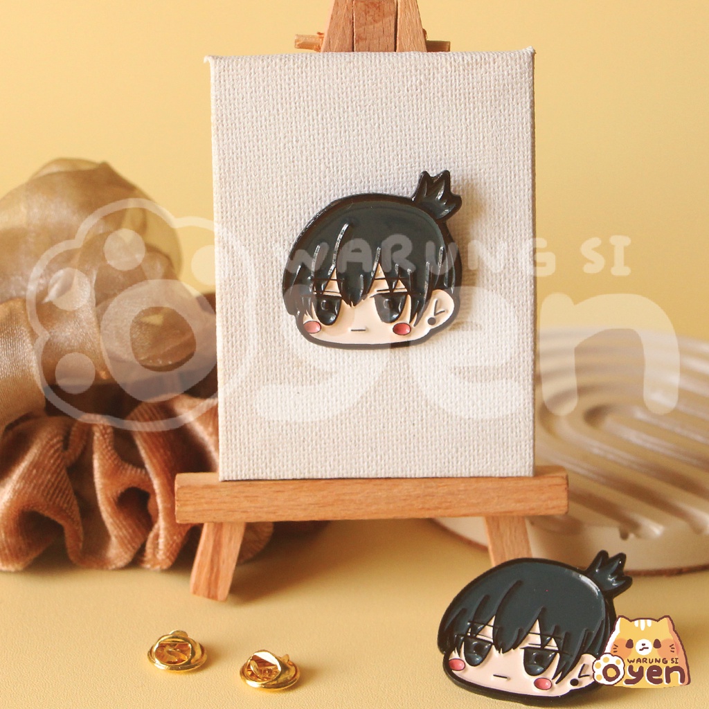 Jual Chainsaw Man Enamel Pin Makima Kobeni Yoshida Pochita Asa