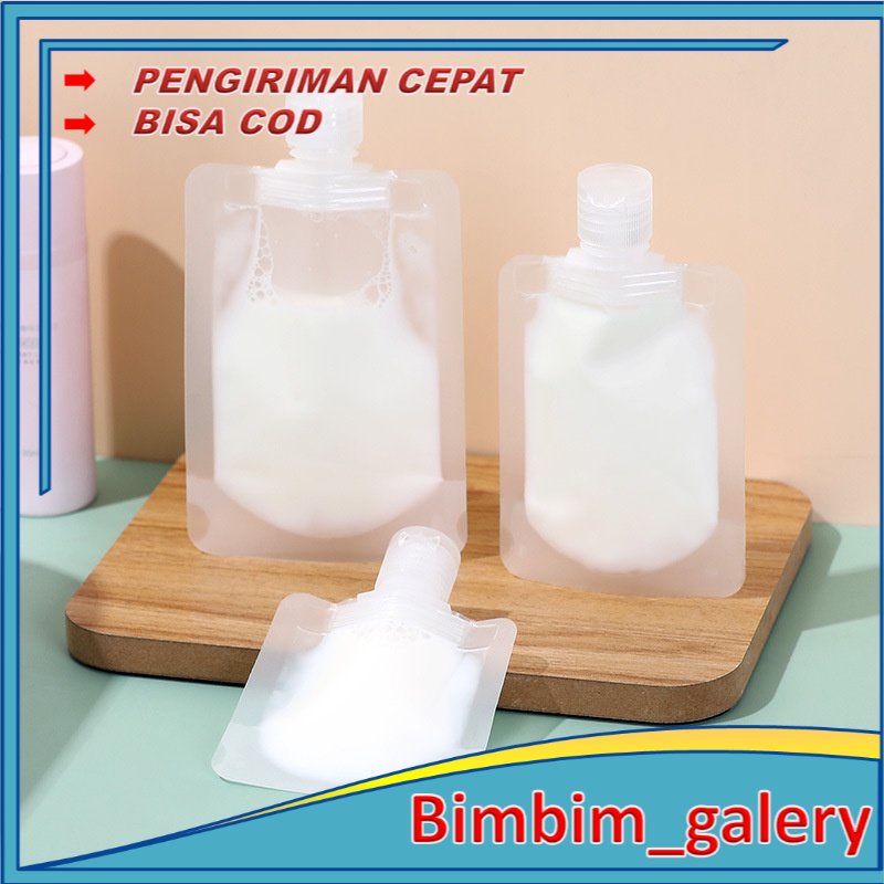 Jual BIMBIM Botol Refill Sampoo Sabun Travelling Travel Pouch Botol ...