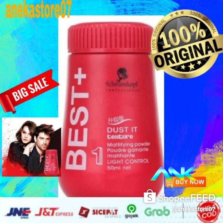Jual ANEKASTORE07 BPOM BEST+ Hair Powder Dust It Hairstyling Texture ...