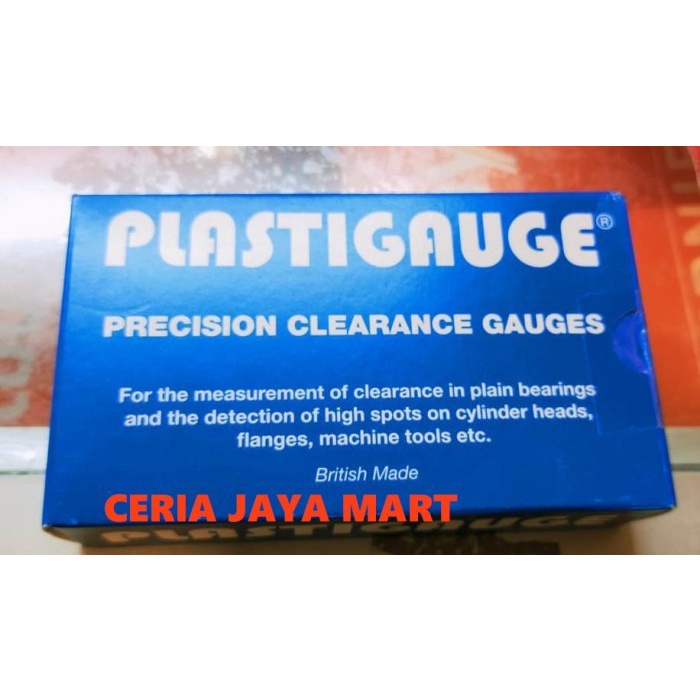 Jual Plasti gauge blue plastigauge plastic gauge biru 0.175-0.5MM ...