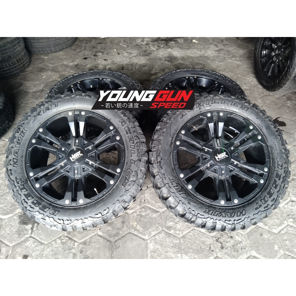 Jual Velg Mobil R20 Ford Ranger Racing HSR Ring 20 Lebar 9 Pcd 6x139,7 ...