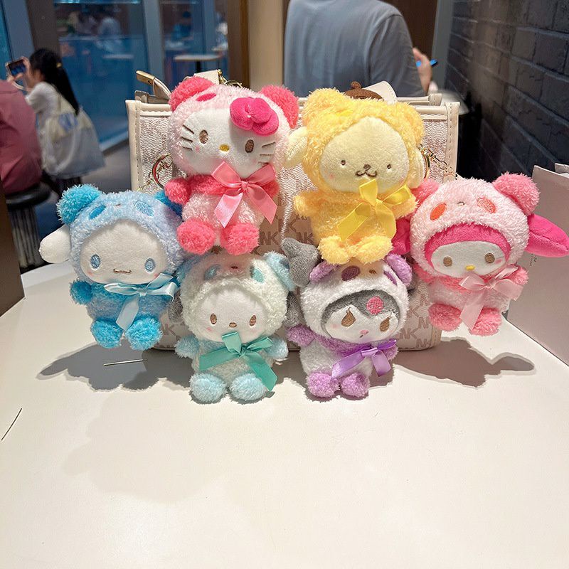 Jual Gantungan Kunci Keychain Boneka My Melody Pompompurin Kuromi Hello ...