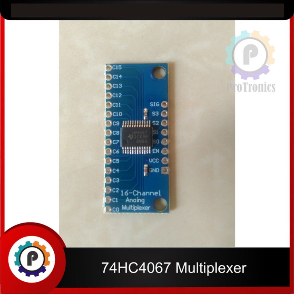 Jual CD74HC4067 16 CHANNEL ANALOG DIGITAL MULTIPLEXER 74HC4067 4067 | Shopee Indonesia