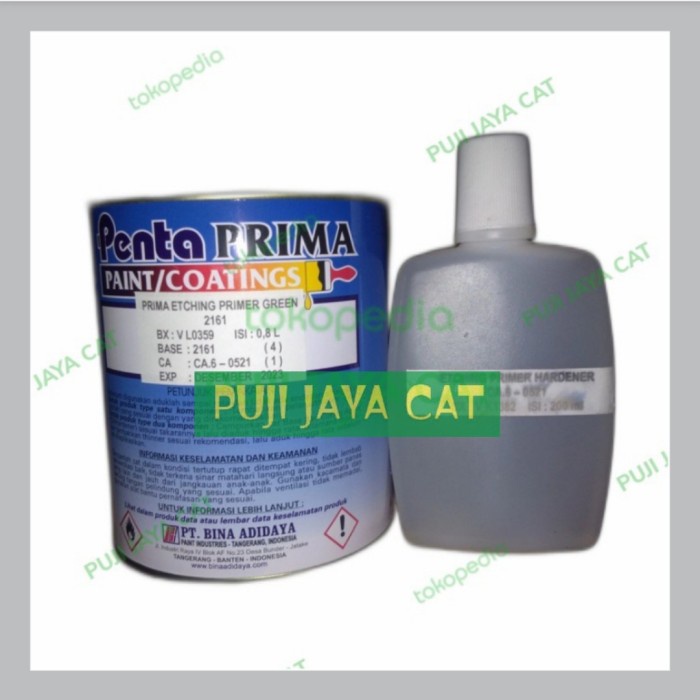 Jual !!!!!!] CAT DASAR AKTIVE ETCHING PRIMER BESI ALUMINIUM GALVANIS 1L ...