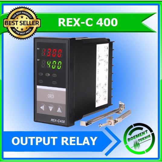 Jual Temperature Controller Relay PID Rex C400 Rex-C400 Temperatur Control | Shopee Indonesia
