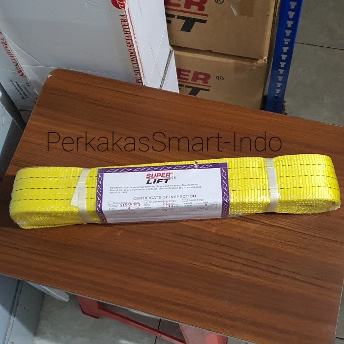 Jual Tali Superlift Webbing Sling 3Ton X 6Meter/Tali Ikat Barang/Tali ...