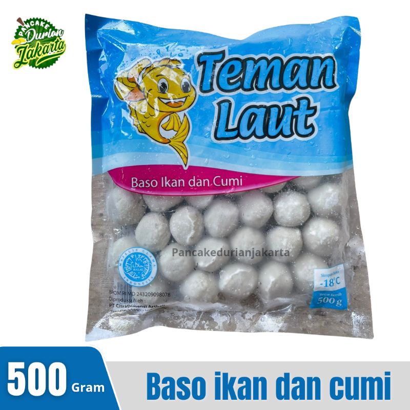Jual Teman Laut Baso Ikan dan cumi 500gr | Shopee Indonesia