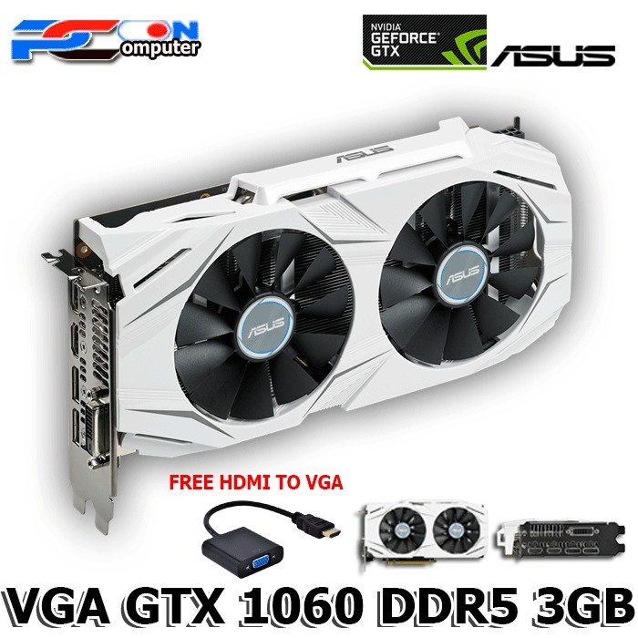 Jual VGA CARD NVIDIA GTX 1060 3GB DDR5 256 BIT | Shopee Indonesia