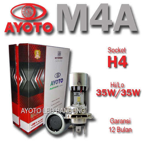 Jual Bohlam Lampu Utama Headlight Headlamp LED Motor Mobil Truck Bus 35 ...