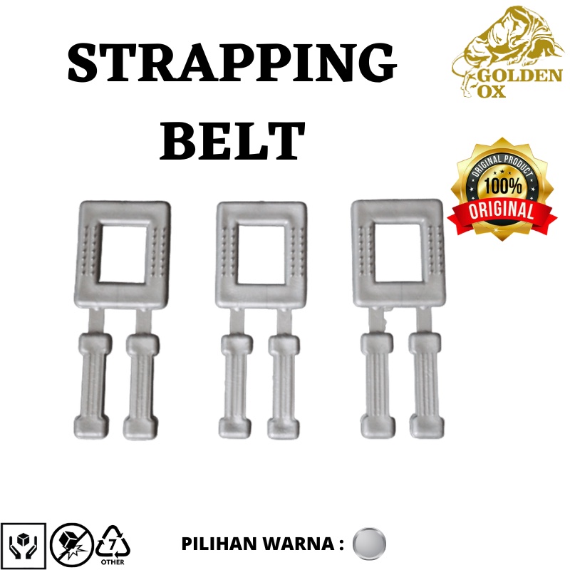 Jual Gesper Plastik Tali Strapping Belt / Klem Gesper Tali Straping 1 ...