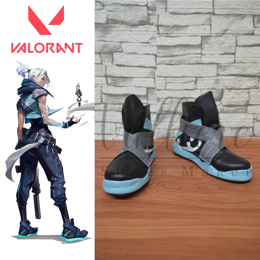 Jual Sepatu Cosplay Valorant Jett | Shopee Indonesia