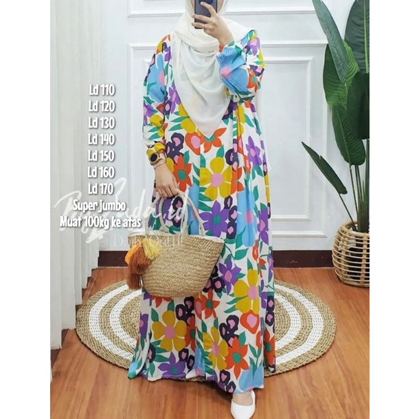 Jual GAMIS JUMBO TERBARU UKURAN LD 120-130-140-150-160-170 CM (muat bb 100kg up) | Shopee Indonesia
