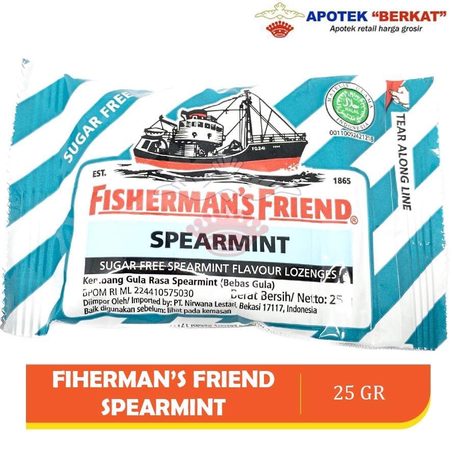 Jual Permen Fisherman's Friend Original 25 gram Aneka Rasa Fishermen ...