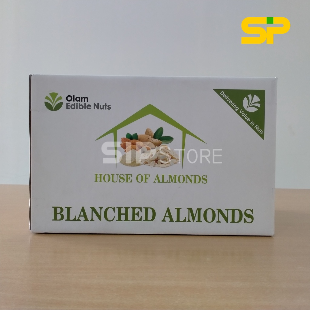 Jual OLAM Kacang Almond Slice 11,34kg / Almond Sliced Edible Nuts ...