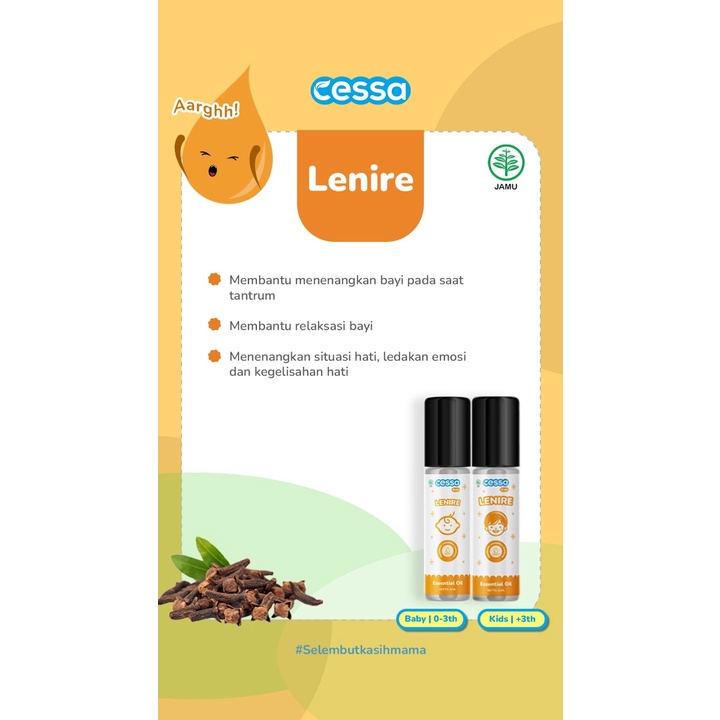 Jual Cessa Baby Essential Oil 8 ml / Pereda Batuk dan Pilek / Demam Bayi / Cessa Essential ...