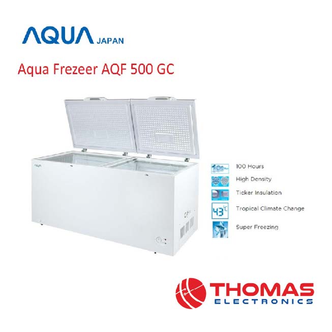 Jual Freezer Box Aqua AQF 500 GC AQF 500 GC 240 WATT GARANSI RESMI ...