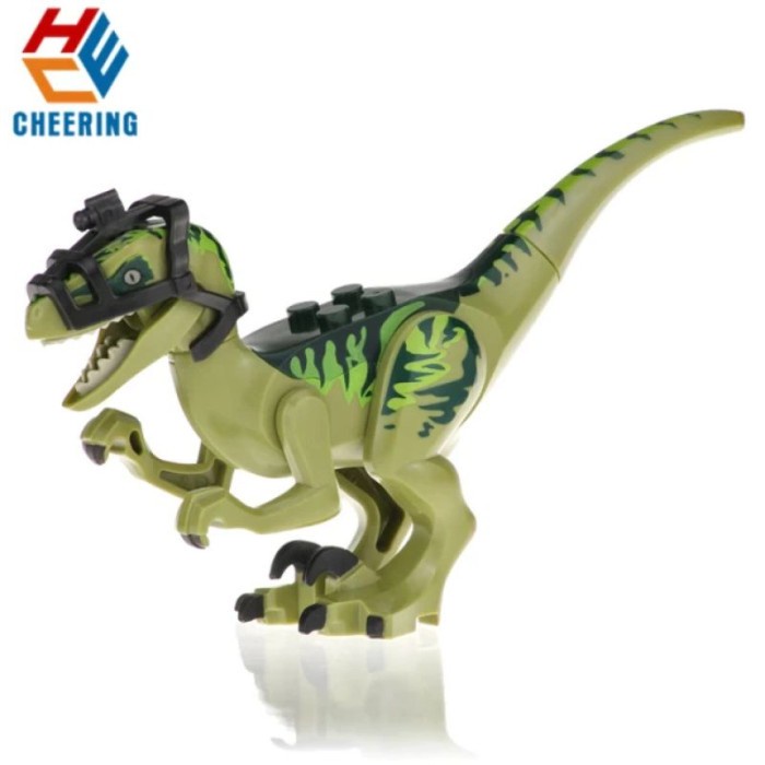 Jual Lego Dino Velociraptor Charlie Mini Dinosaurus Indoraptor Trex ...