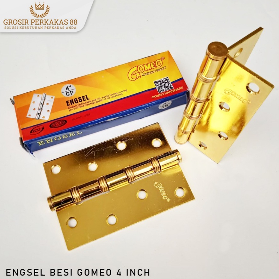 Jual Engsel Pintu Rumah Jendela Gomeo 4 Inch Ensel Esel Tebal | Shopee ...