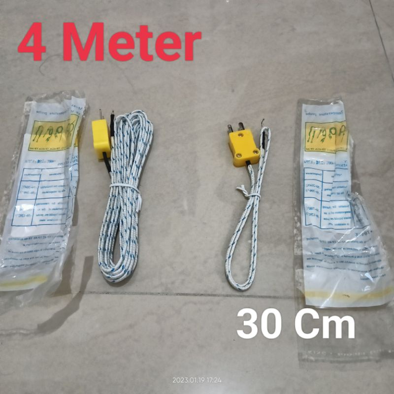 Jual Thermocouple Termokopel Sensor Suhu Probe Type K Panas Celsius ...