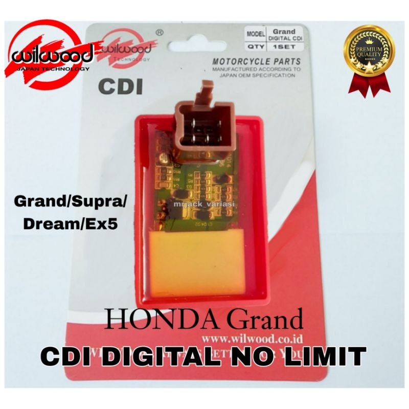Jual CDI Unit Digital Honda Grand/Legenda/Supra/Supra fit/Revo/Dream ...