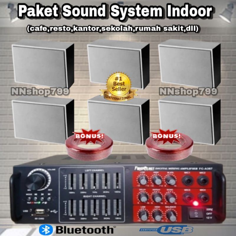 Jual Paket Sound System Indoor (cafe,resto,aula,kantor,sekolah,rumah ...