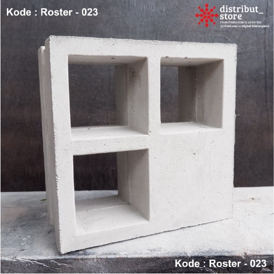 Jual Roster Beton / Loster Beton / Jalusi / Lubang Angin - Kode 023 ...