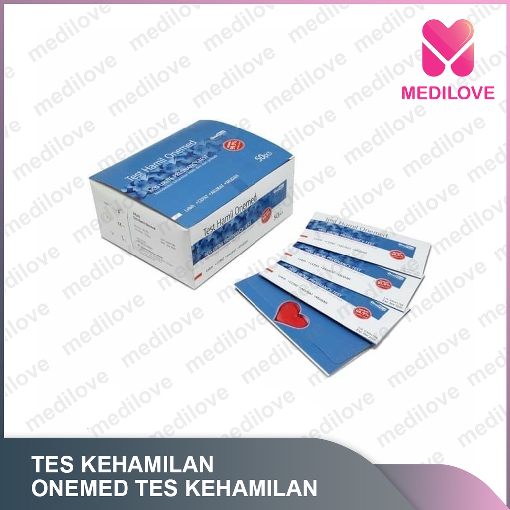 Jual Test Hamil One Med Tes Kandungan Cek Kehamilan Strip Hamil OneMed ...