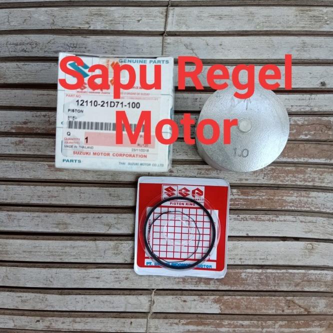 Jual Piston Ring Seher Satria 2 Tak Hiu Lumba Os 100 Original Sgp | Shopee Indonesia