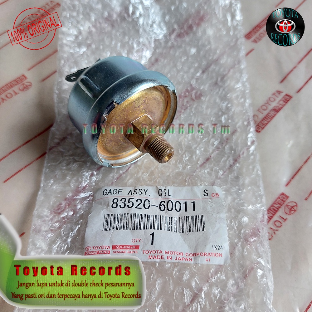 Jual Gage Assy Oil Pressure Sender Land Cruiser Original Toyota 83520 ...