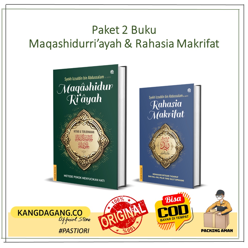 Jual Paket Hemat - Maqashidur Riayah & Rahasia Makrifat | Shopee Indonesia
