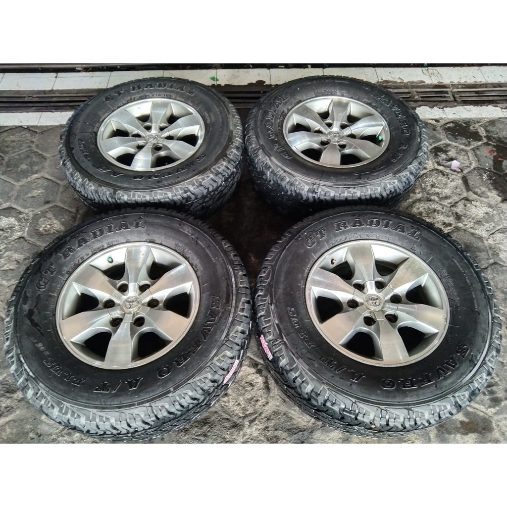 Jual Velg Mobil Original Toyota Fortuner Ring 16x7,5 Pcd 6x139,7 Cocok ...